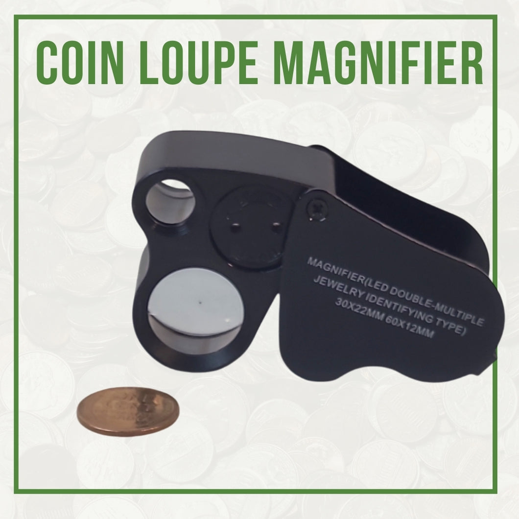 Coin Loupe Magnifier BLACK - Couch Collectibles – Couch Collectibles LLC