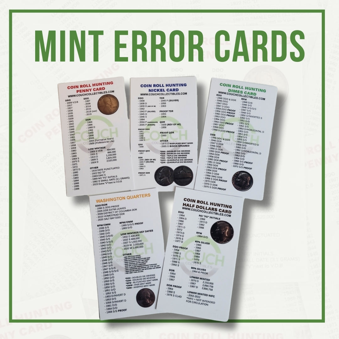 New Mint Error Cards - Couch Collectibles – Couch Collectibles LLC