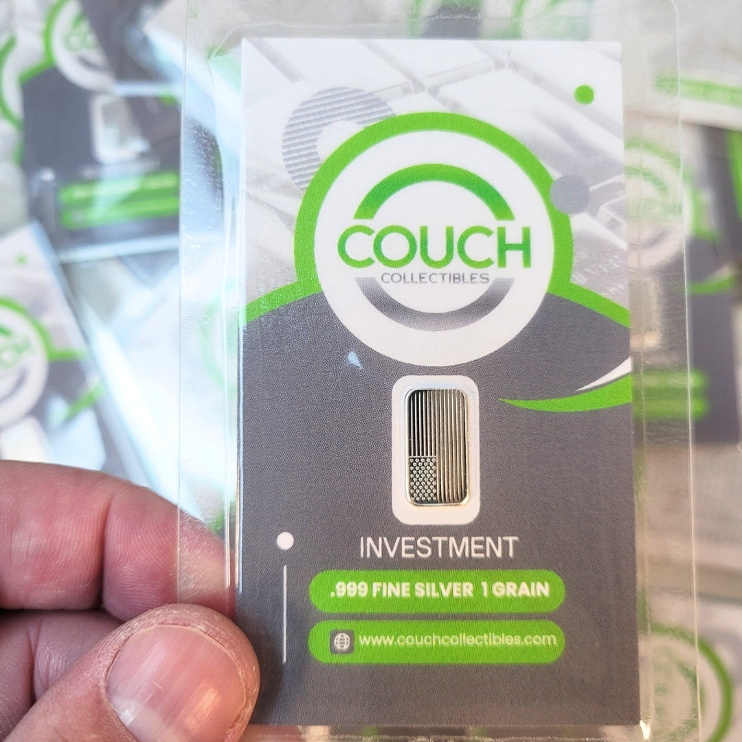 1 Gram Silver Stacking Card - Couch Collectibles – Couch Collectibles LLC