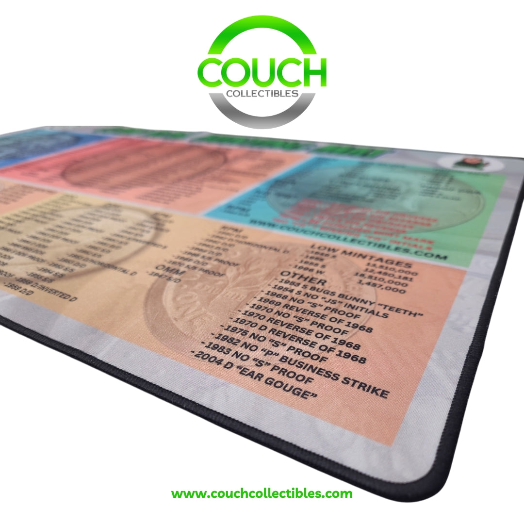 NEW! Coin Roll Hunting Mat (5 in 1) - Couch Collectibles – Couch ...